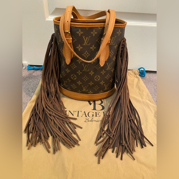 Louis Vuitton | Bags | Vintage Boho Upcycled Louis Vuitton | Poshmark
